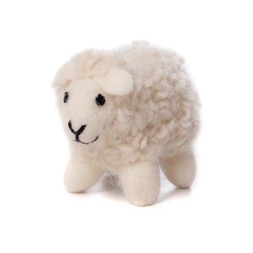 Mini White Sheep | Amica Felt Wholesale